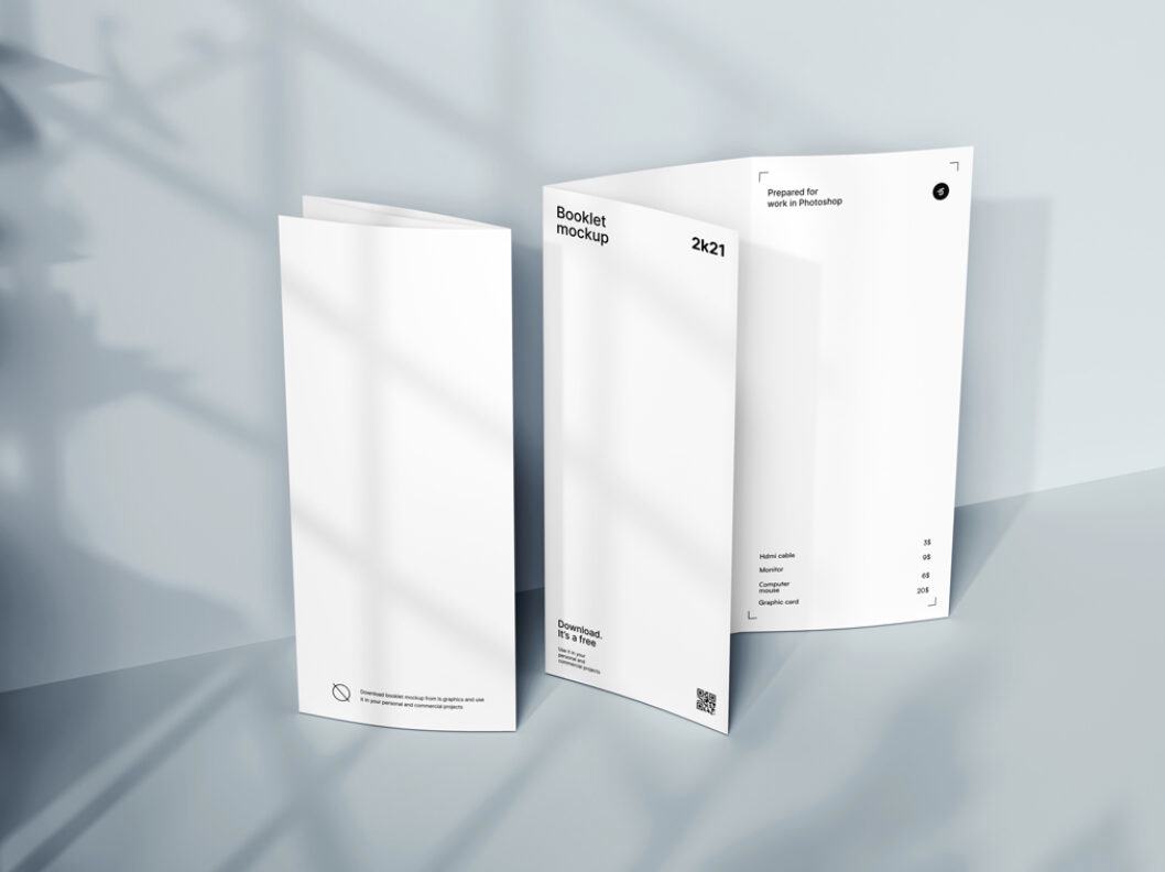 Los 20 mejores mockups de trípticos [2025 ]